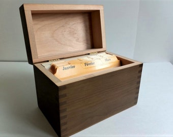 Index Card Box | Etsy