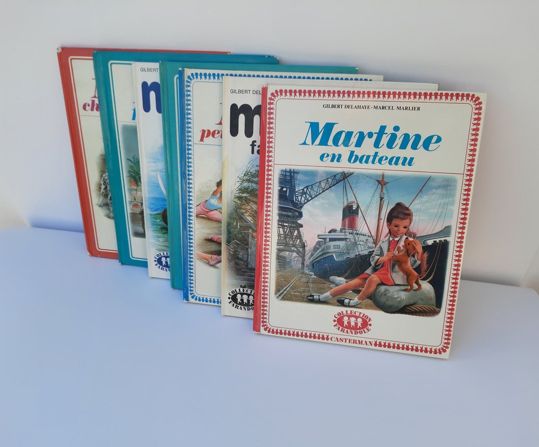 Vintage Bundle of 6 Martine Books 1969 à 1977 Casterman Collection ...