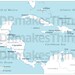 Digital Map of Central America and the Caribbean High-resolution Maps ...
