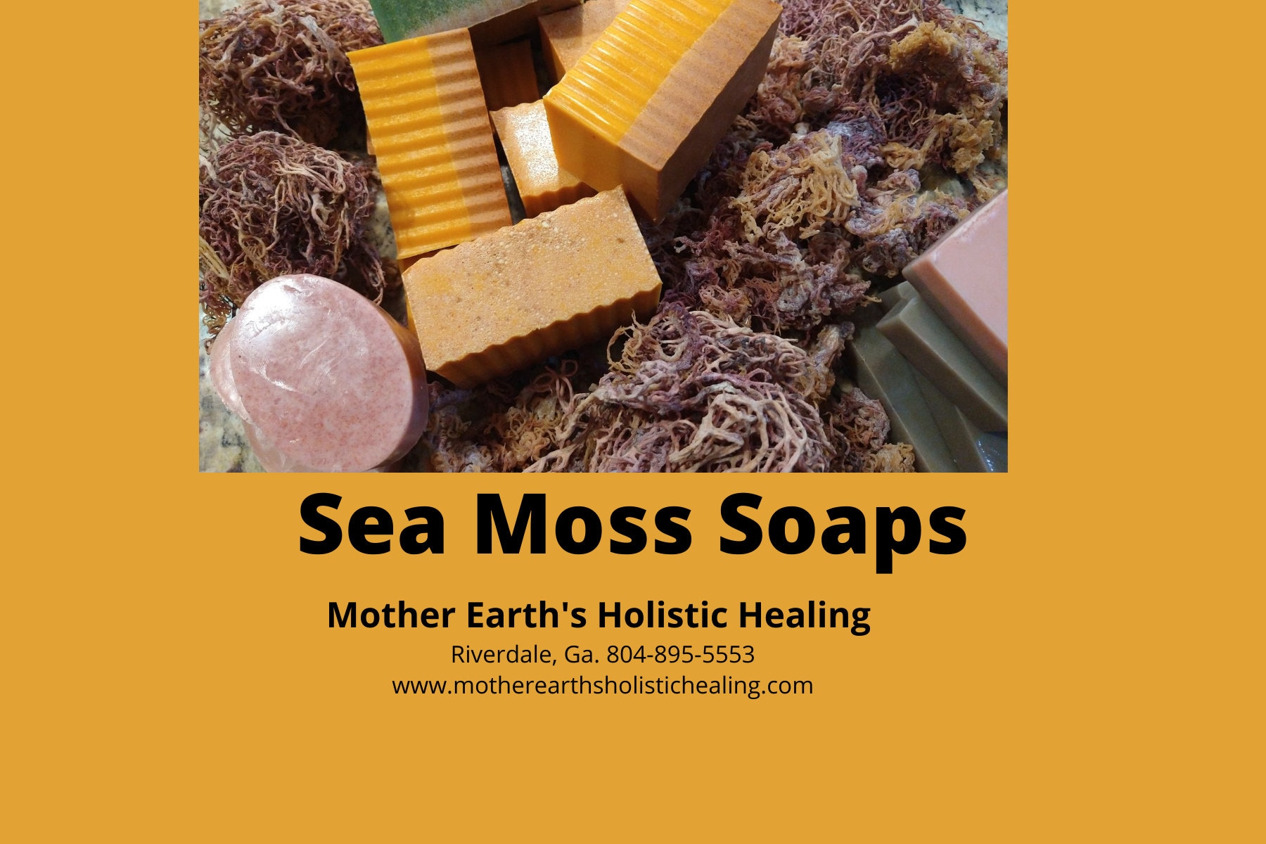 Mother Earth's Sea Moss Soap/shampoo Bars - Etsy
