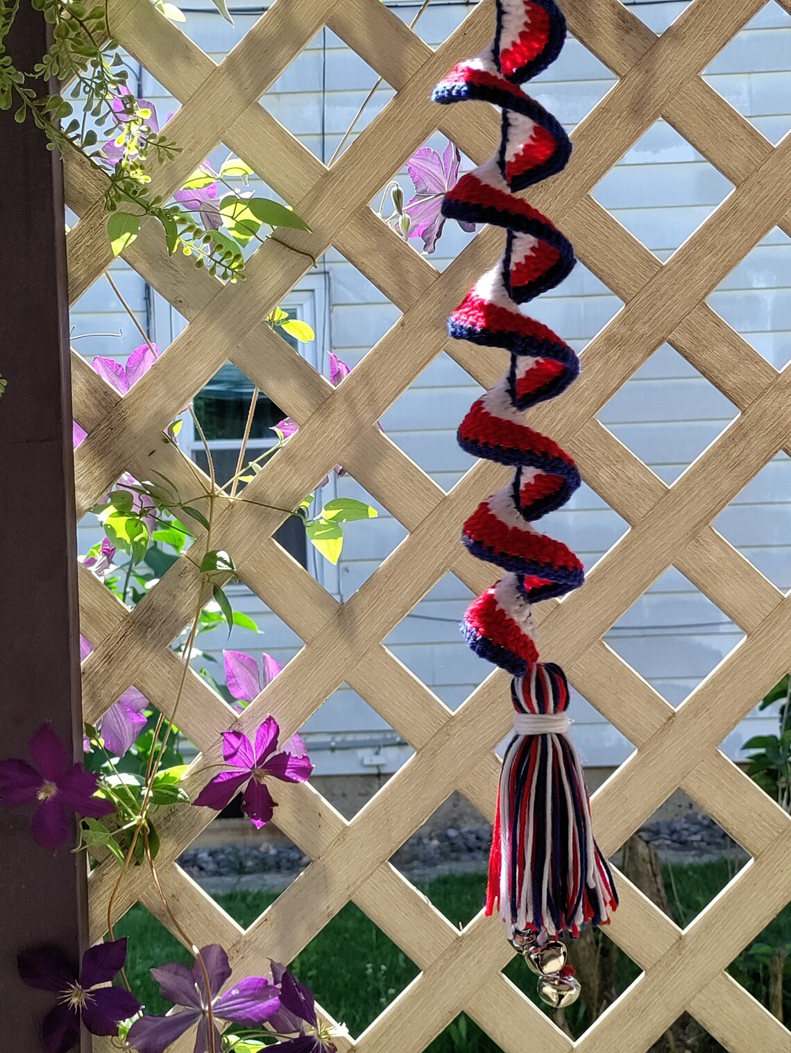 Crochet Pattern - Digital Download, Porch Wind Spinner, Honey Bee ...