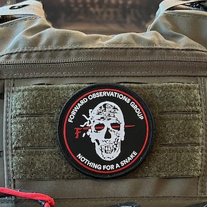 FOG Nothing for A Snake Custom Patch Forward Observations Group - Etsy