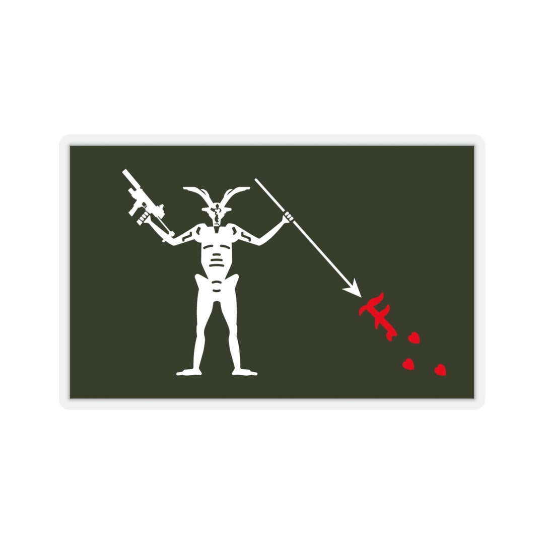 Custom Forward Observations Group Blackbeard Stickers - Etsy