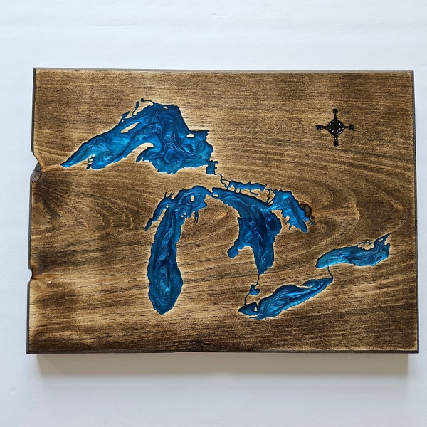Carved Lake Wall Art - Etsy