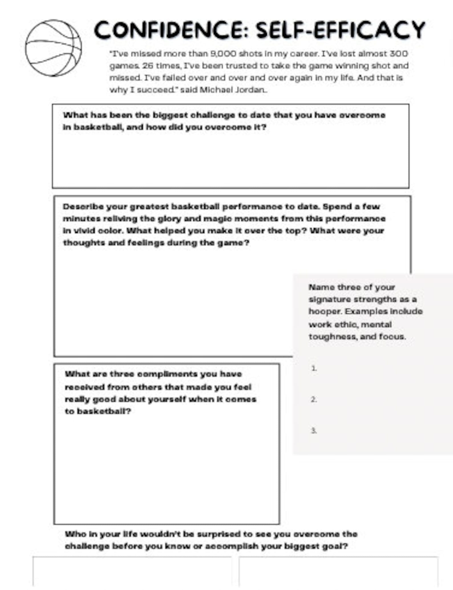 Basketball Journal Printable: Basketball Notebook for Kids | Printable ...