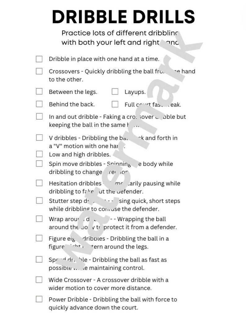 Basketball Dribble Log Printable for Kids: Dribbling Log Journal - Etsy
