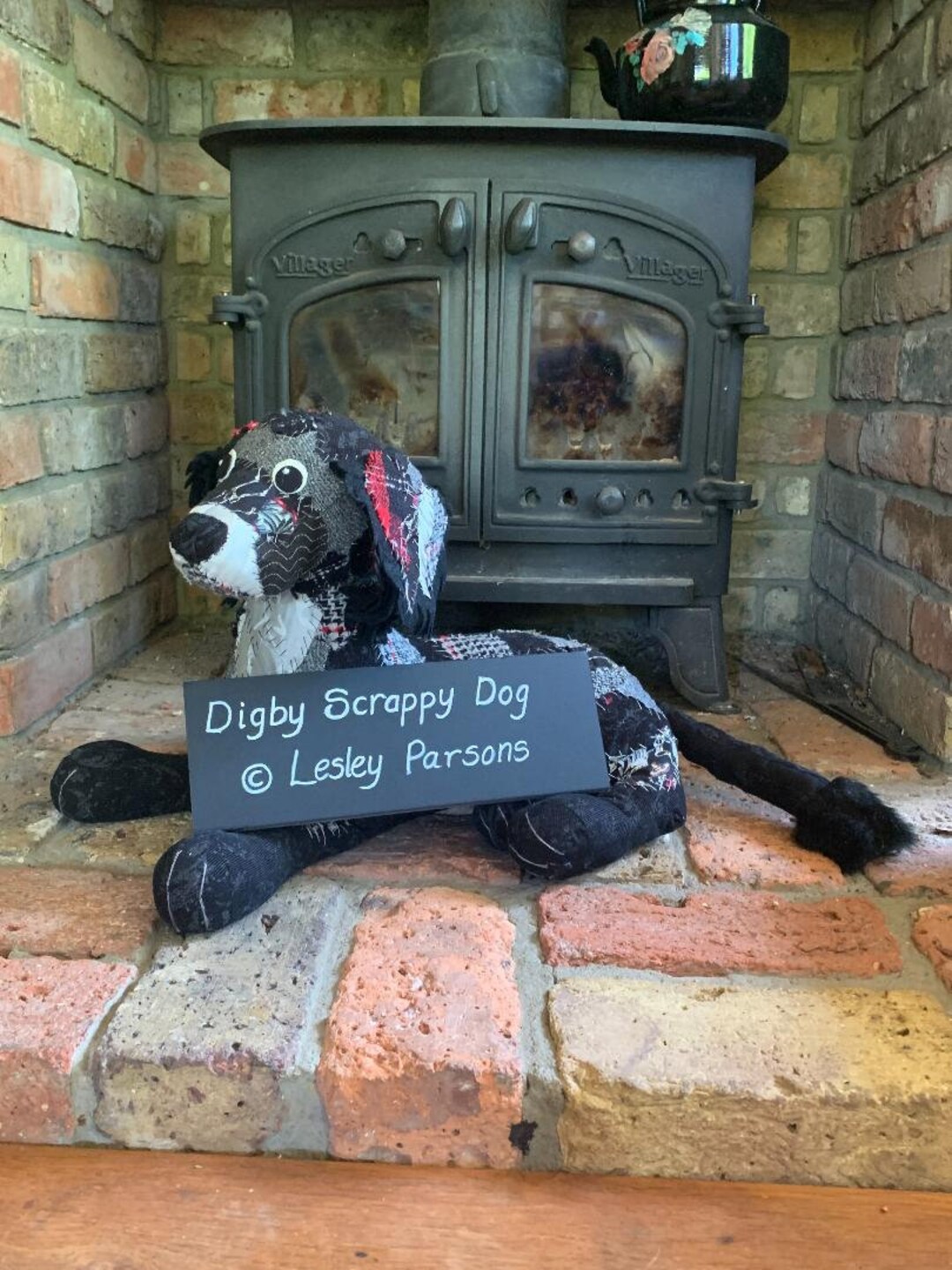 Digby Scrappy Dog PDF Pattern and Instructions With Youtube Video - Etsy