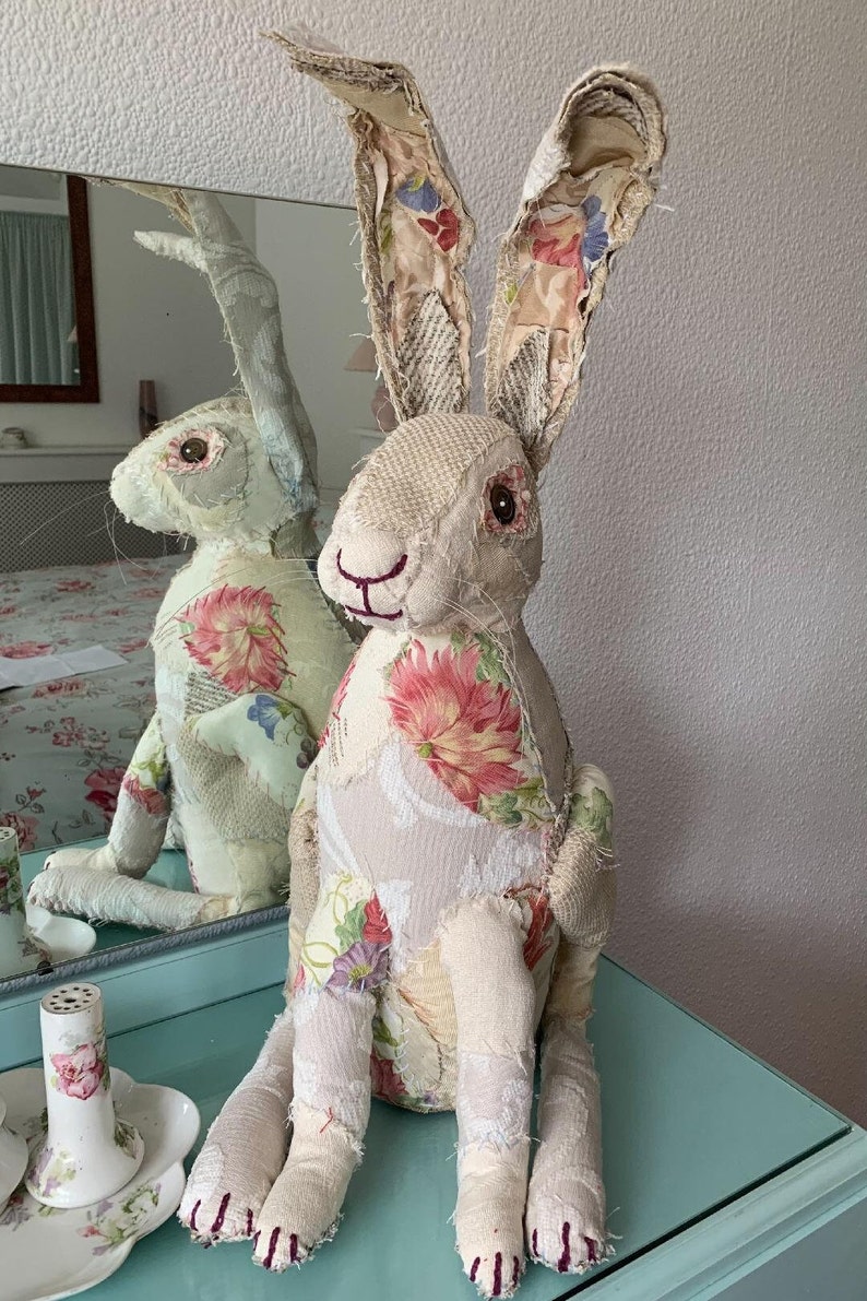 Hendricks Scrappy Hare Pdf Pattern and Instructions | Etsy Canada