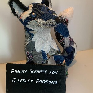 Finlay Scrappy Fox PDF Pattern and Instructions With Youtube Video - Etsy