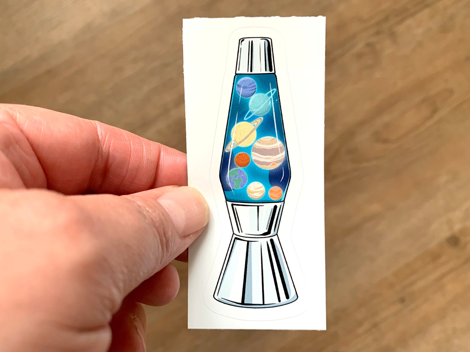 Galaxy Lava Lamp Solar System Planets Laptop Sticker Water - Etsy
