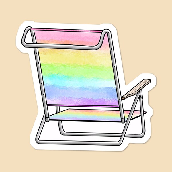 Folding Chair Decal - Etsy