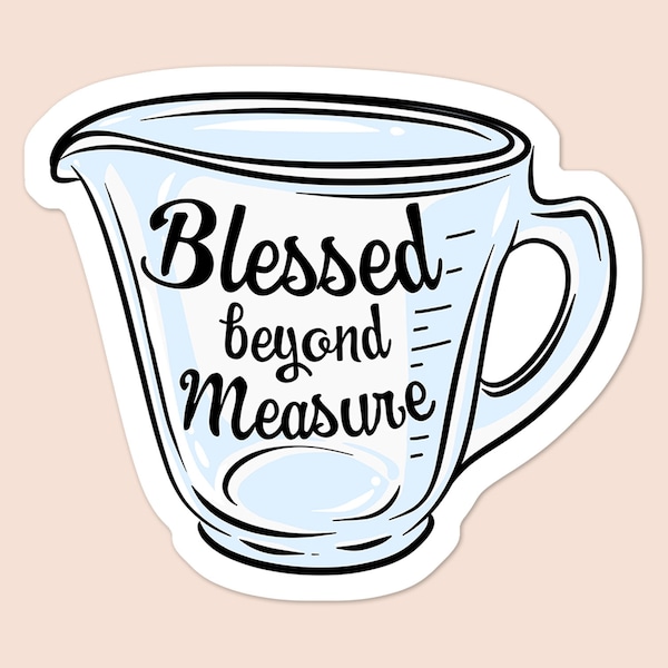 Measuring Cup Decals - Etsy