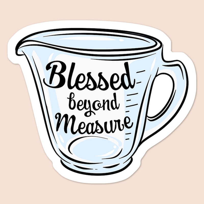 Measuring Cup Decals - Etsy