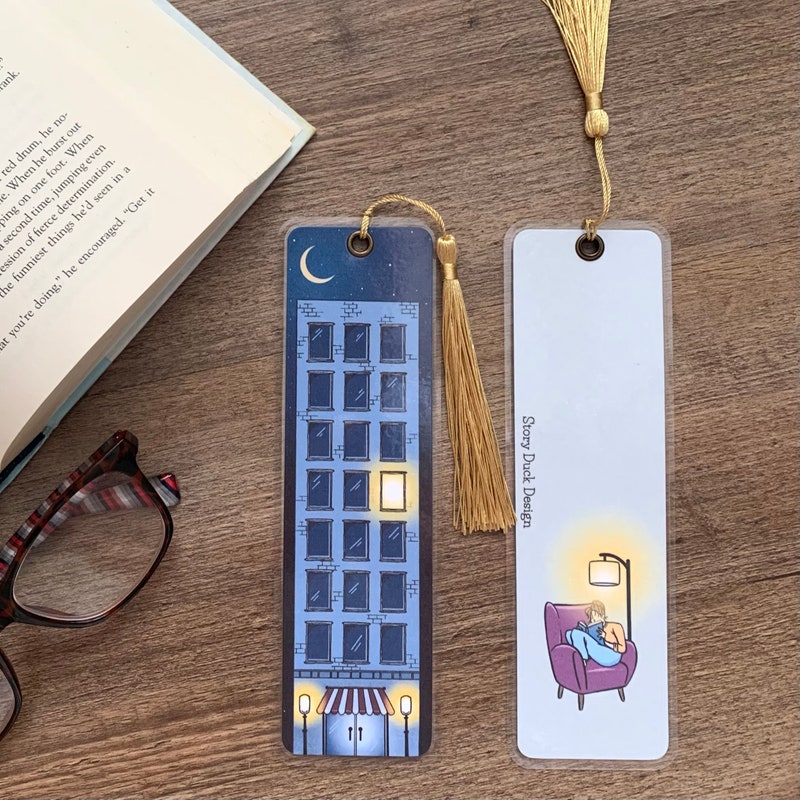 Laminated Bookmark - Etsy