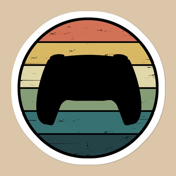 Video Game Controller Sticker Water Bottle - Etsy