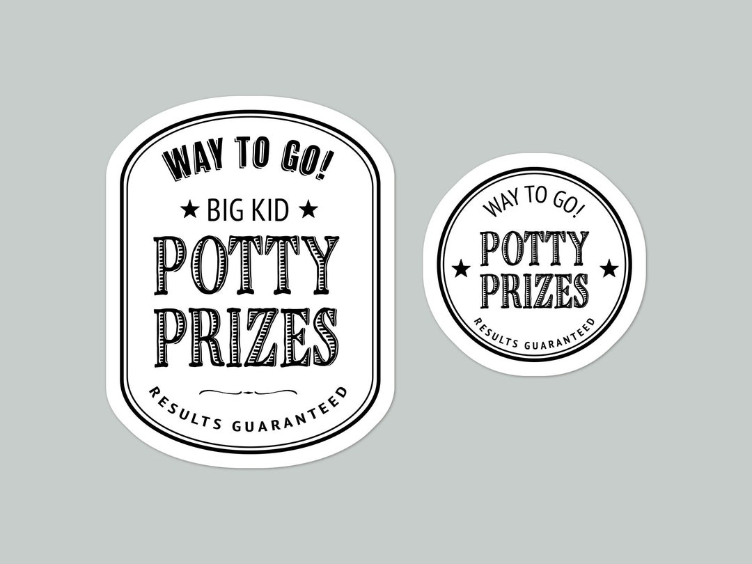 Potty Prizes Toilet Training Rewards Mason Jar Labels for Toddler Vinyl ...