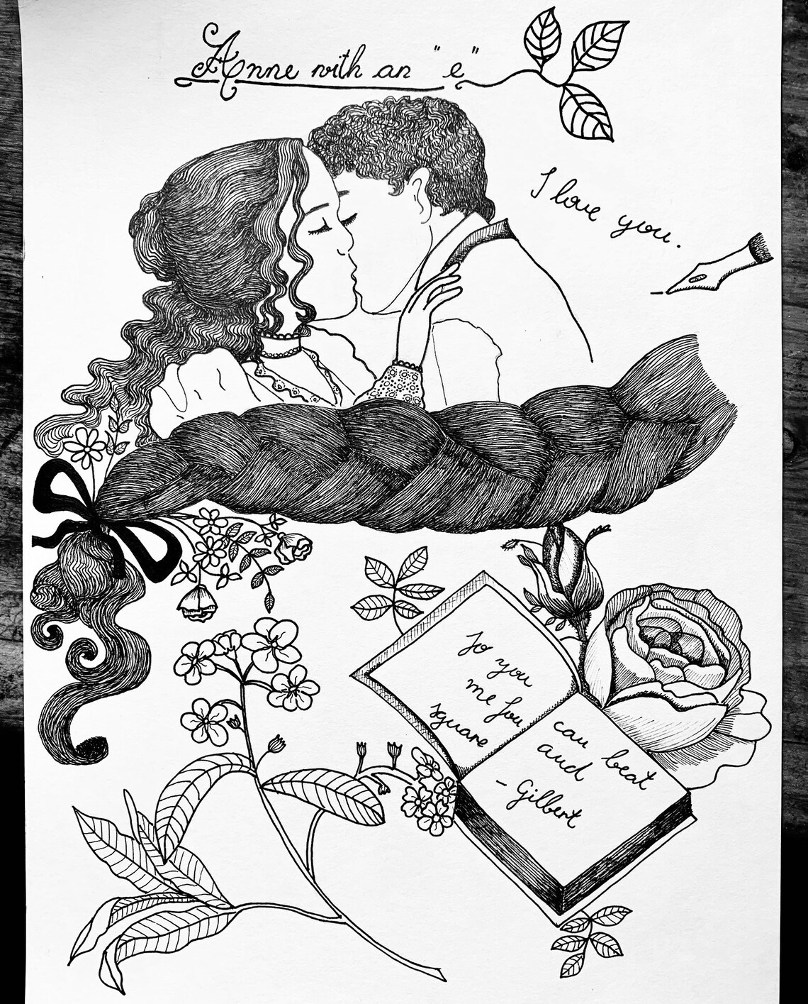 Anne With an E, Coloring Page, Picture to Color, Anne of Greengables ...