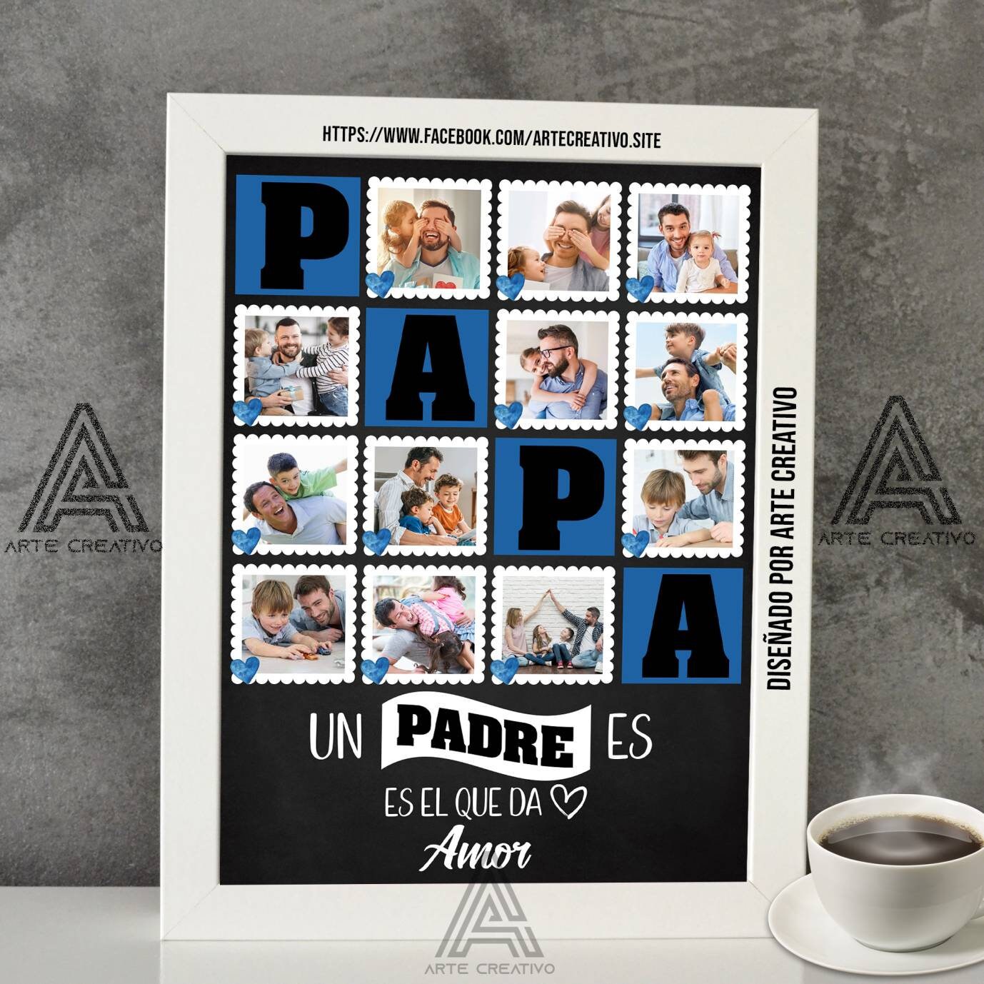 10 Fathers Day Portrait Template PSD Editable | 10 Editable Father's ...