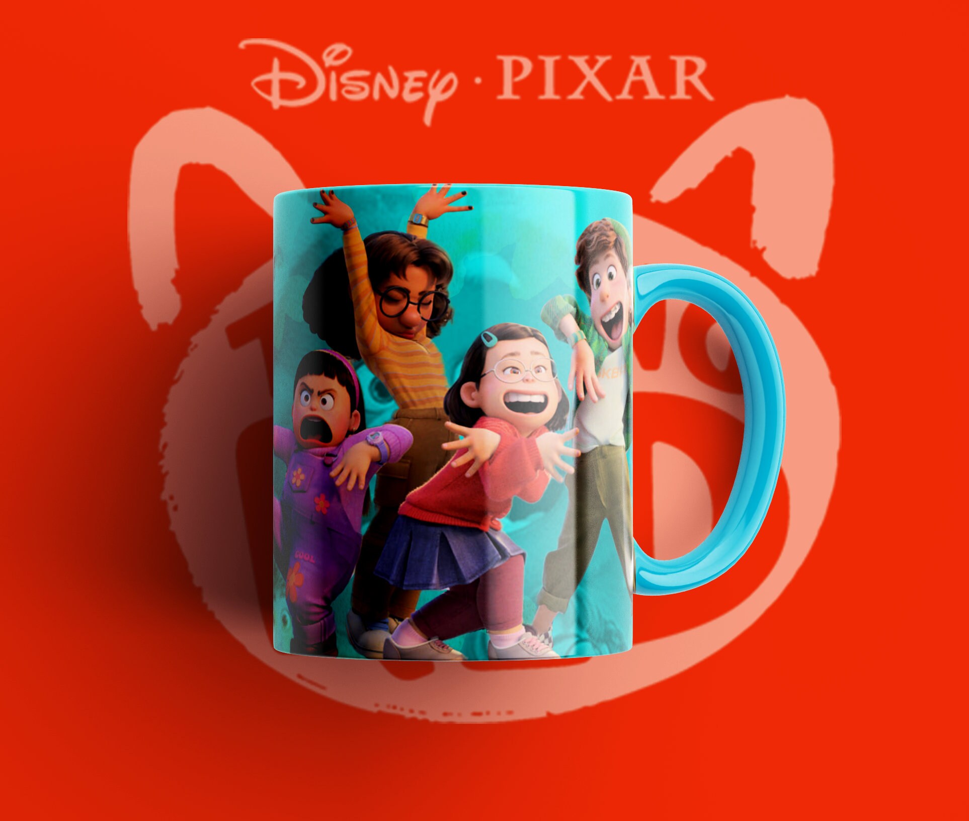 12 Turning red Mug Design Template PNG psd sublimation Plantillas ...