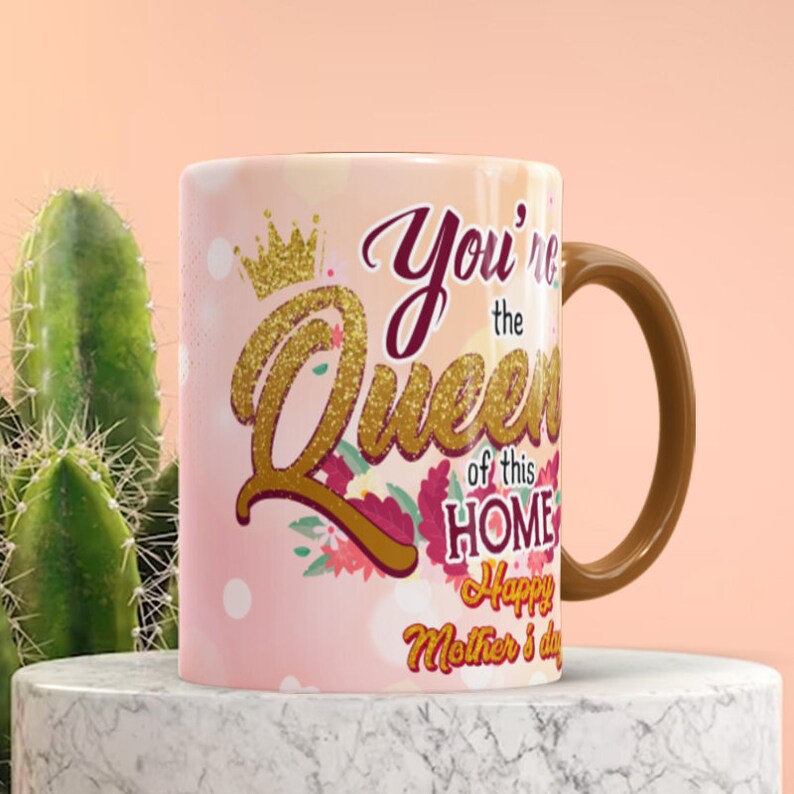 10 Mother's Day Mug Template PSD Designs for Sublimation Printing Happy ...