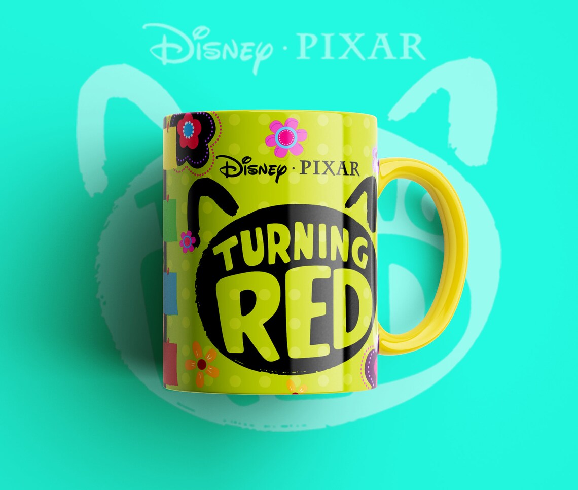 12 Turning red Mug Design Template PNG psd sublimation Plantillas ...