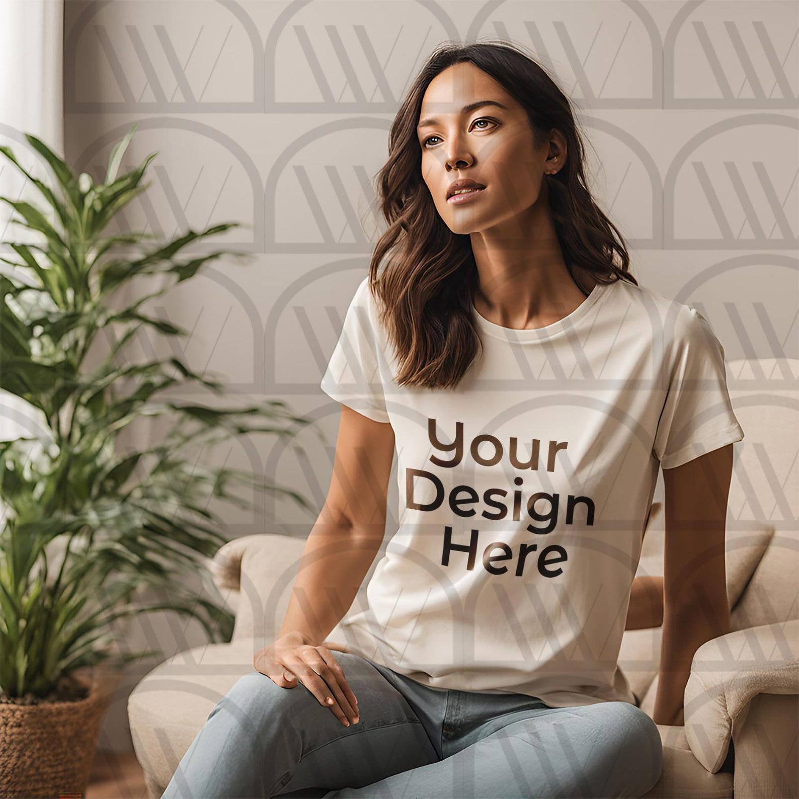 Women Model T-shirt Mockup Psd, Mockup Pdf, Woman Model, T-shirt Mockup ...