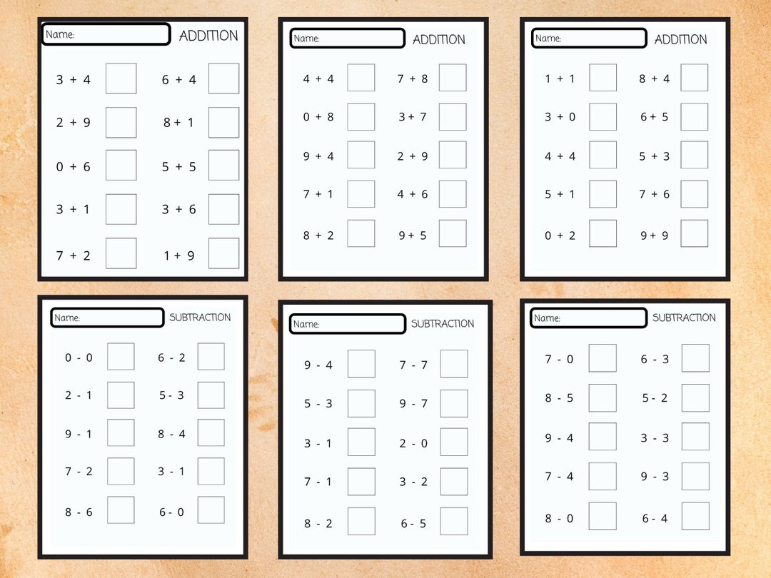 Printable Math Worksheets Basic Math, Math Worksheets Printable ...
