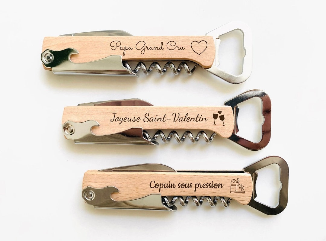 Limonadier personnalisé / Ouvre bouteille couteau / Tire - Etsy France