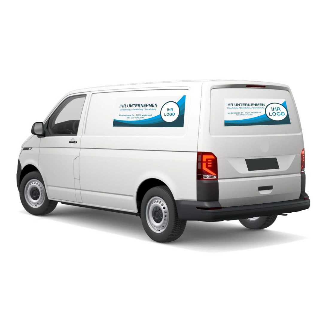 3-part Printed Car Sticker Set Car Advertising With Design Creation ...