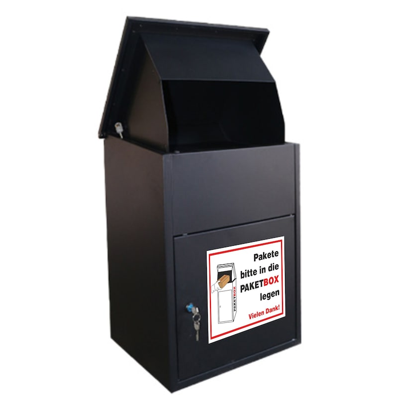Stickers for Parcel Boxes With the Inscription "please Place Parcels in ...