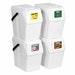 Sticker Set of 6 for Waste Separation, 9.8 X 9 Cm Size, Square Stickers ...