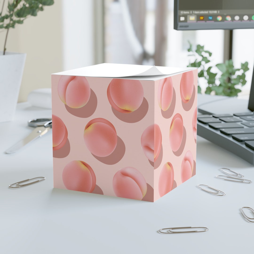 Note Cube, Sticky Note Cube, Pink Sticky Notes, Sticky Notes Pad ...