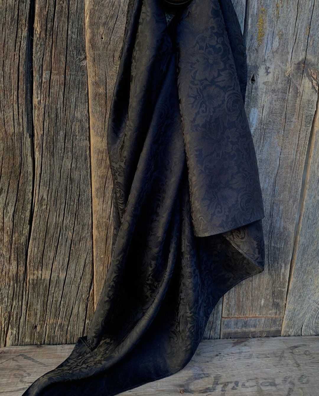 Handmade Silk Cowboy Wild Rag: Earth Tone Jacquard Scarf - Etsy