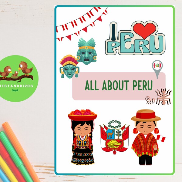 World Map Project for Kids - Etsy