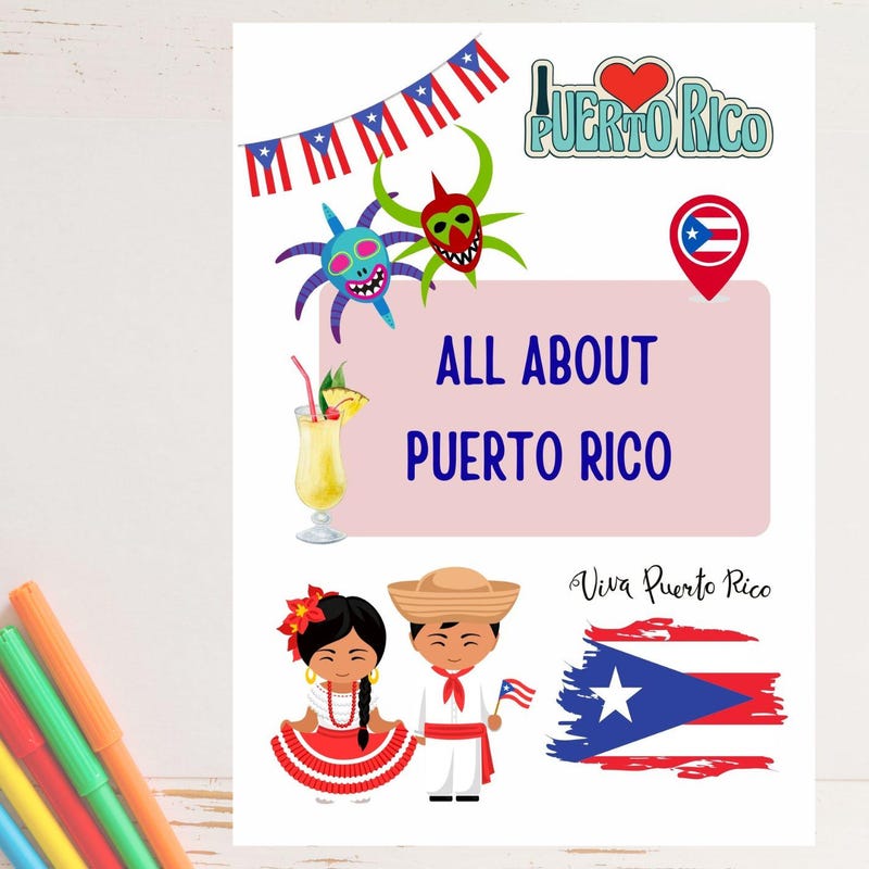 Puerto Rico Flag Svg - Etsy
