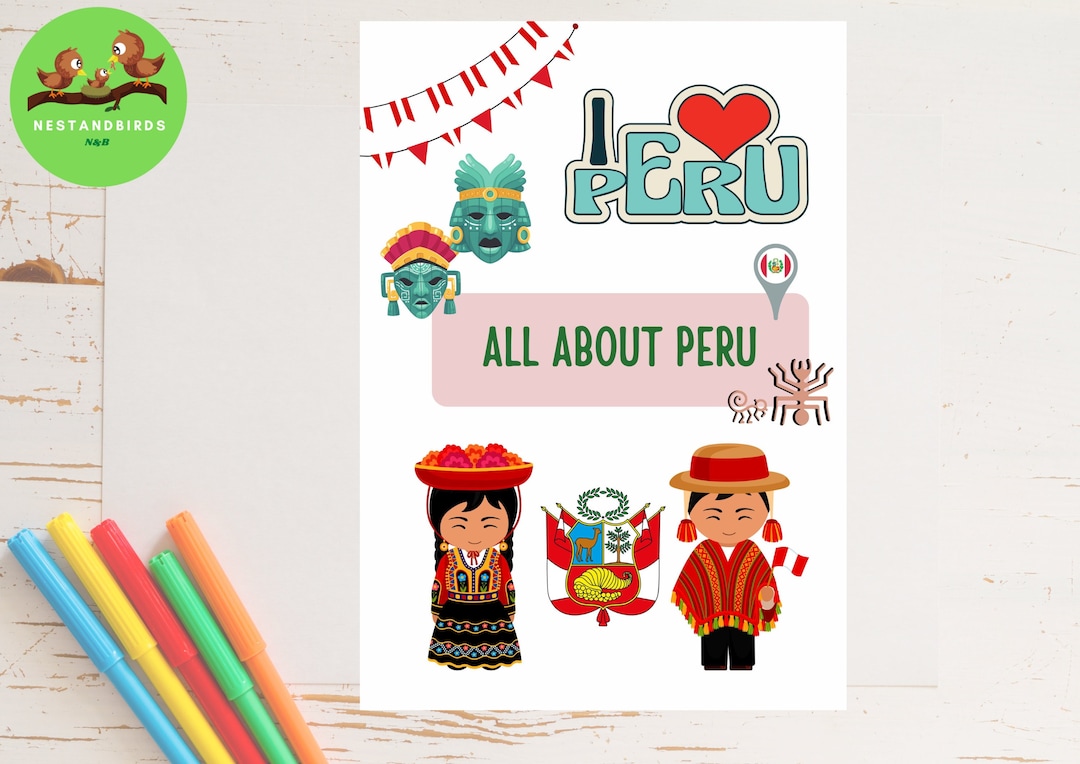 All About Peru for School Projects| Unit Study |grade 2 and 3| Hispanic ...