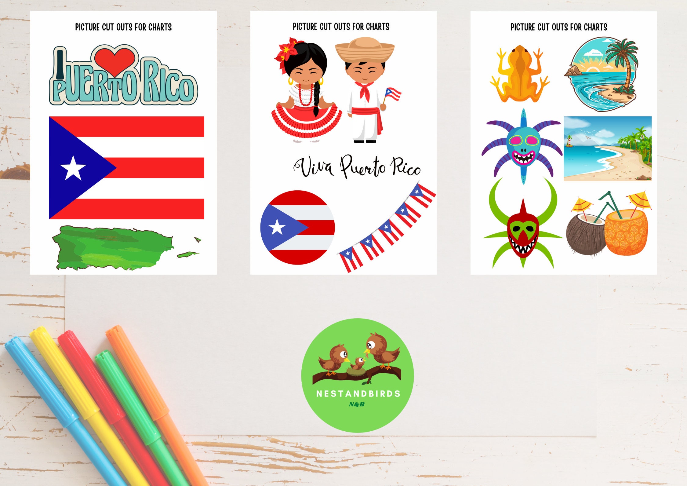 All About Puerto Rico for School Projects| Unit Study |grade 2 and 3 ...