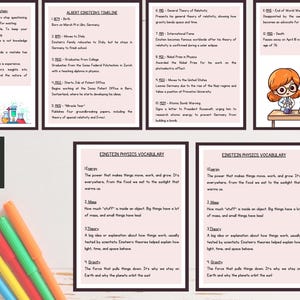 Albert Einstein| Biography Research Project | Display Board School ...