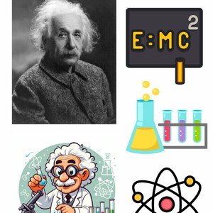 Albert Einstein Biography Research Project Display Board School Project ...