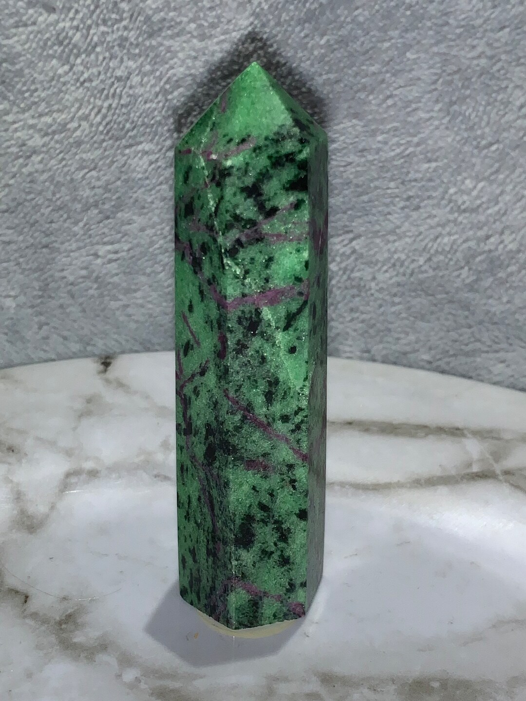 Ruby Zoisite Tower (6) - Etsy