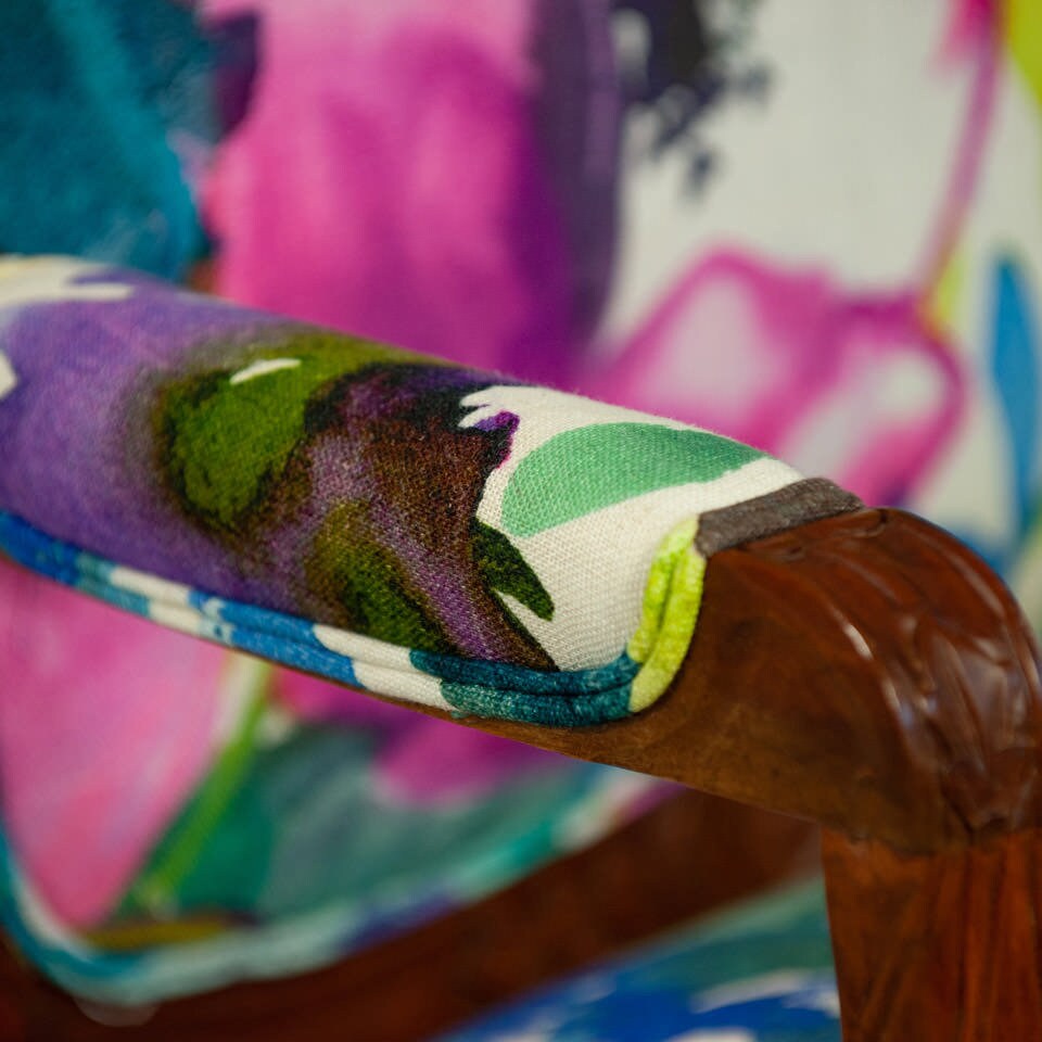 CUSTOM ACCENT CHAIRS Vintage Chairs Hand Made to Order - Etsy