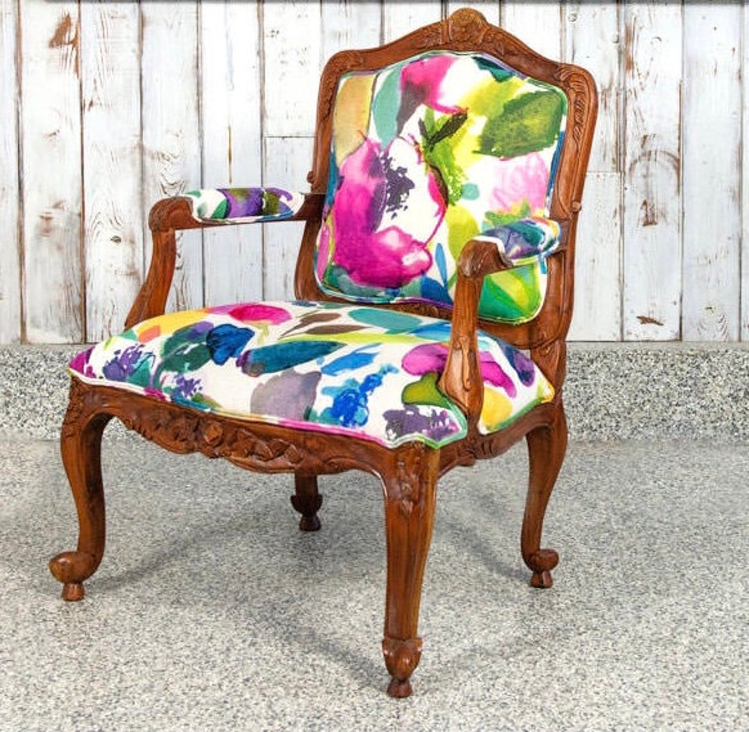 CUSTOM ACCENT CHAIRS Vintage Chairs Hand Made to Order - Etsy