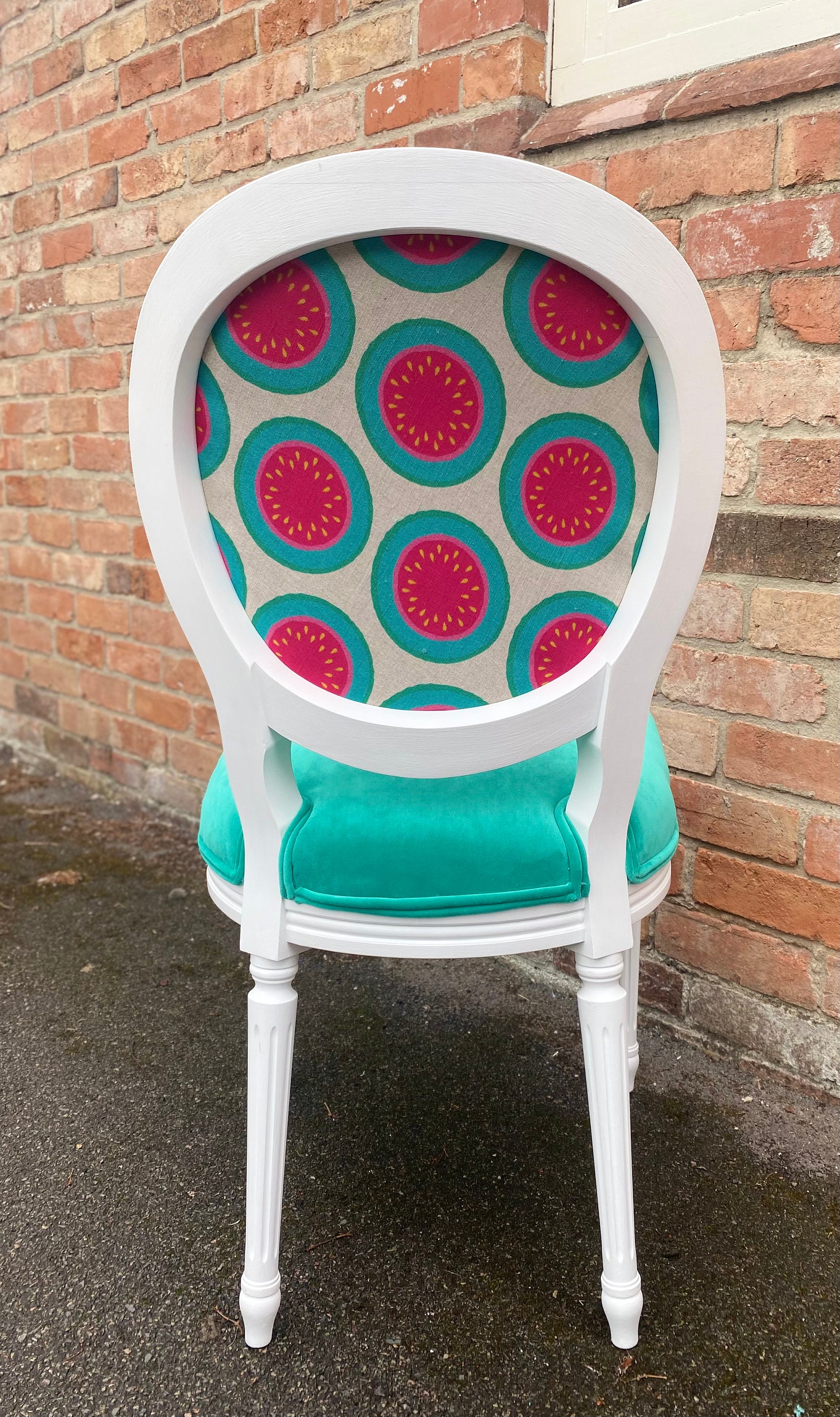Set of 6 Custom Made Dining Chairs, Upholstered - Etsy