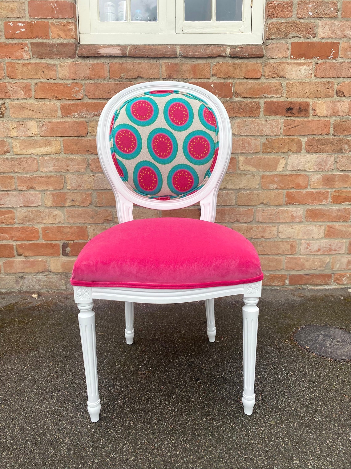 Set of 6 Custom Made Dining Chairs, Upholstered - Etsy