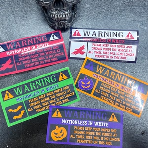 MIW Warning Sticker - Etsy