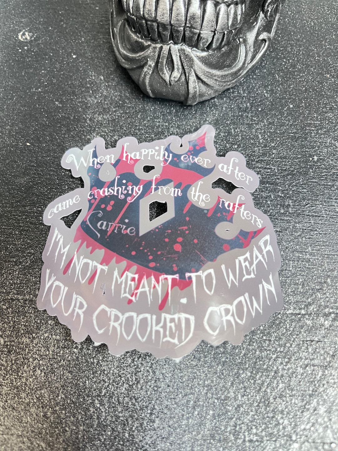 Carrie Sticker - Etsy