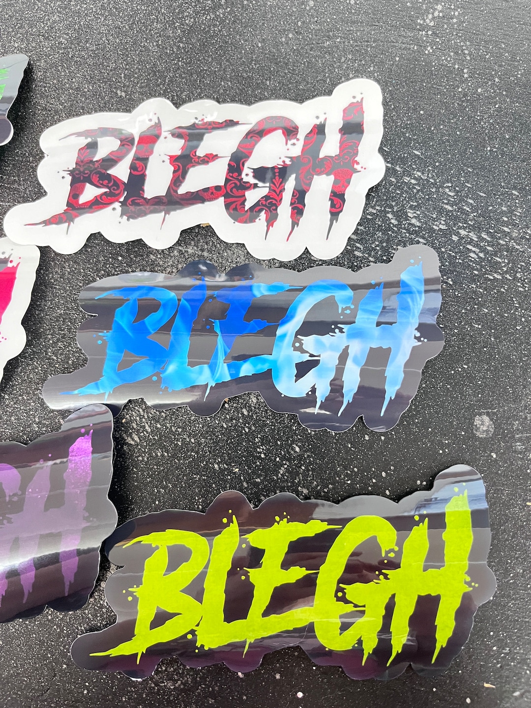 BLEGH Sticker - Etsy