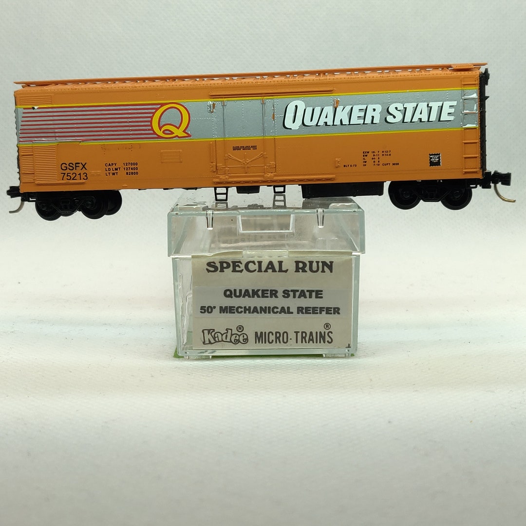 Custom Painted and Decaled N-scale Kadee Micro-trains Reefer - Etsy
