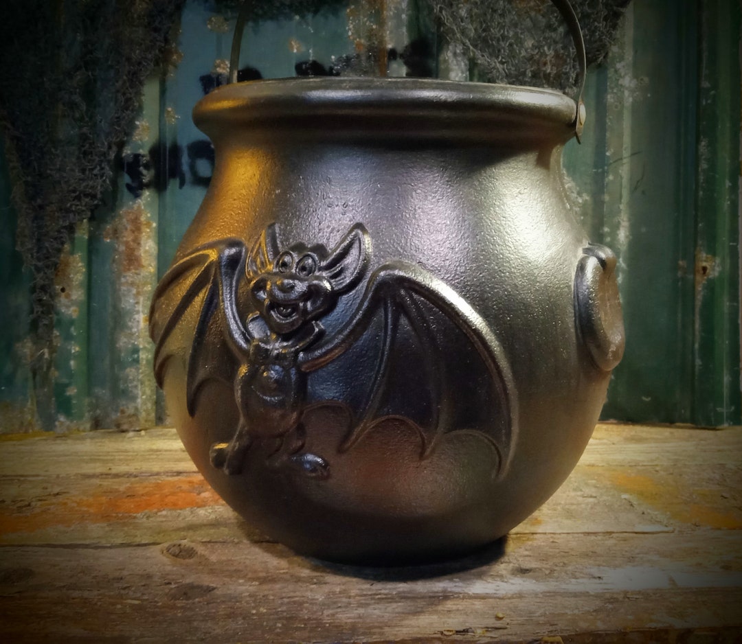 Vintage Bat Cauldron Witch Kettle General Foam Blow Mold Bucket - Etsy