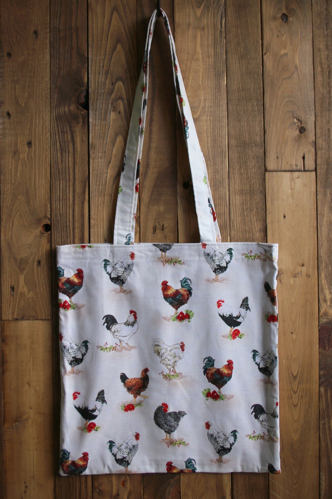 Rooster Tote Bag - Etsy